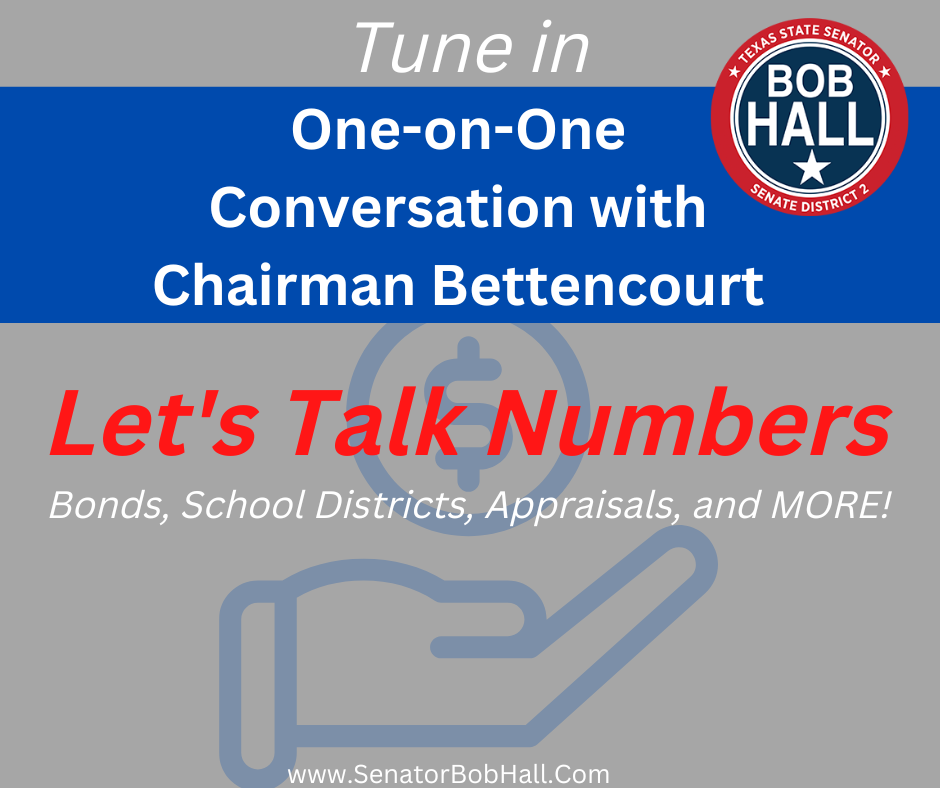 Videos | Senator Bob Hall | Constitutional Conservative